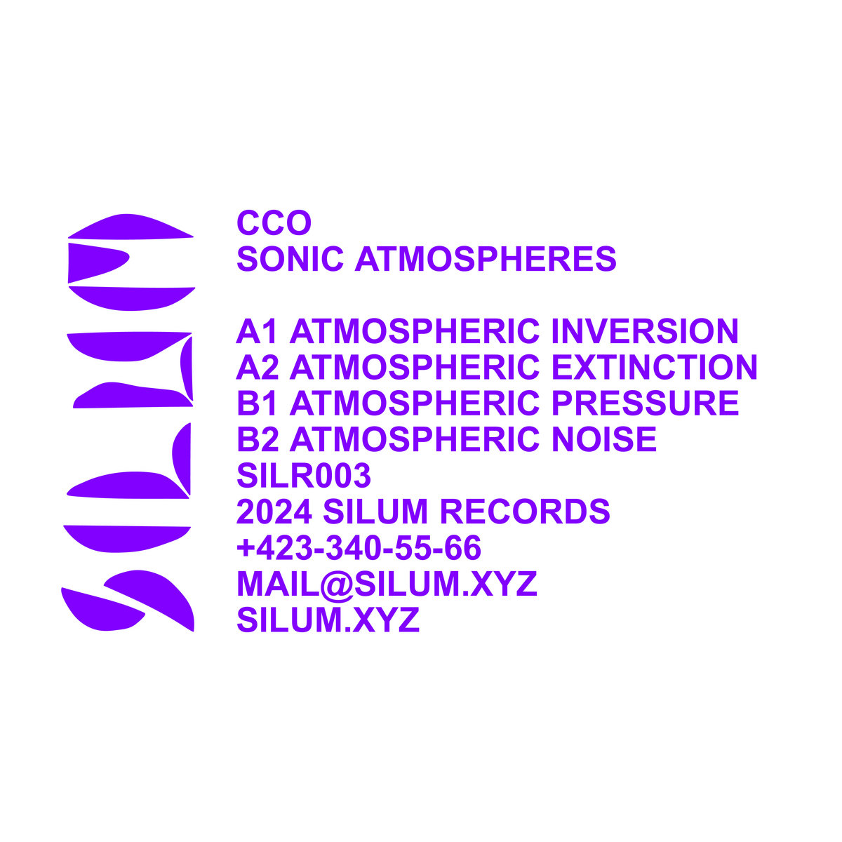 CCO / Sonic Atmospheres / Silum – Ban Ban Ton Ton