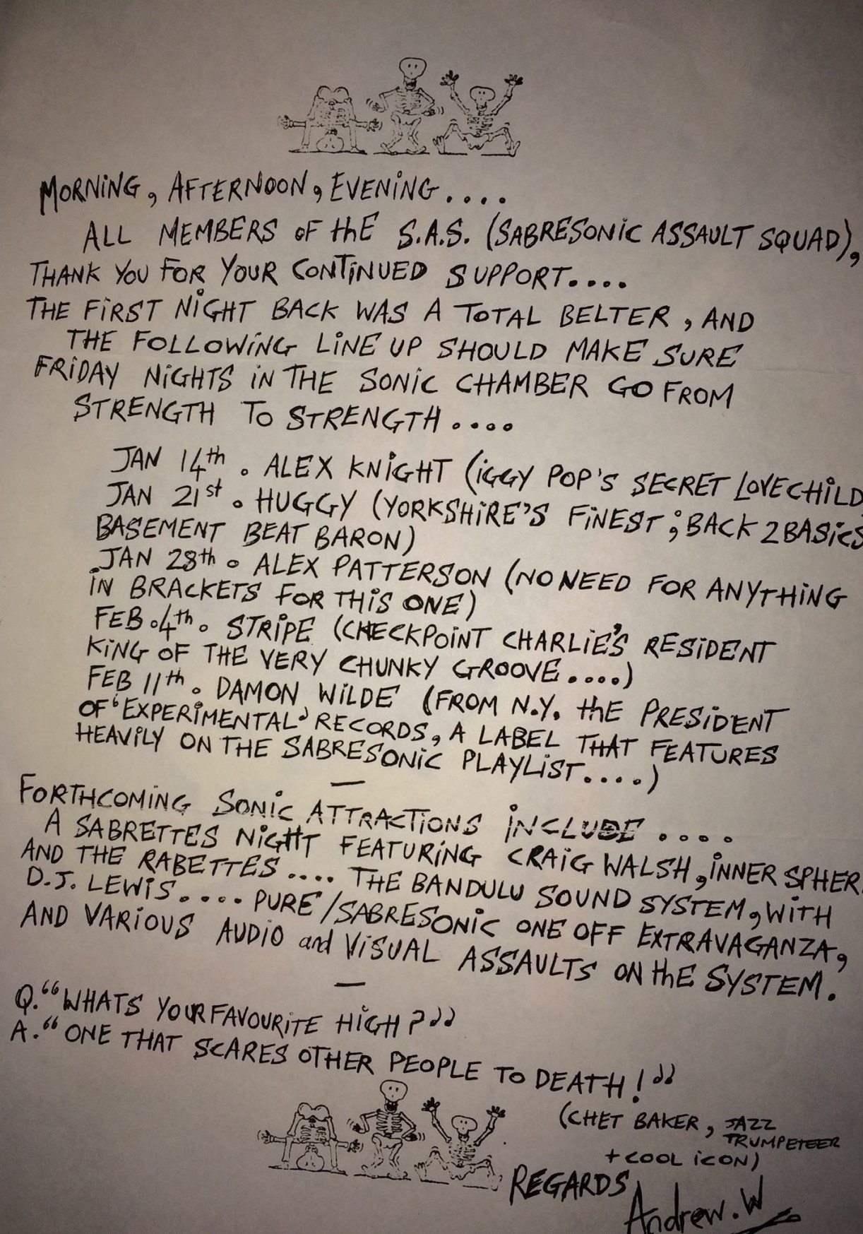 Sabresonic / Happy Jax Flashbacks – Ban Ban Ton Ton