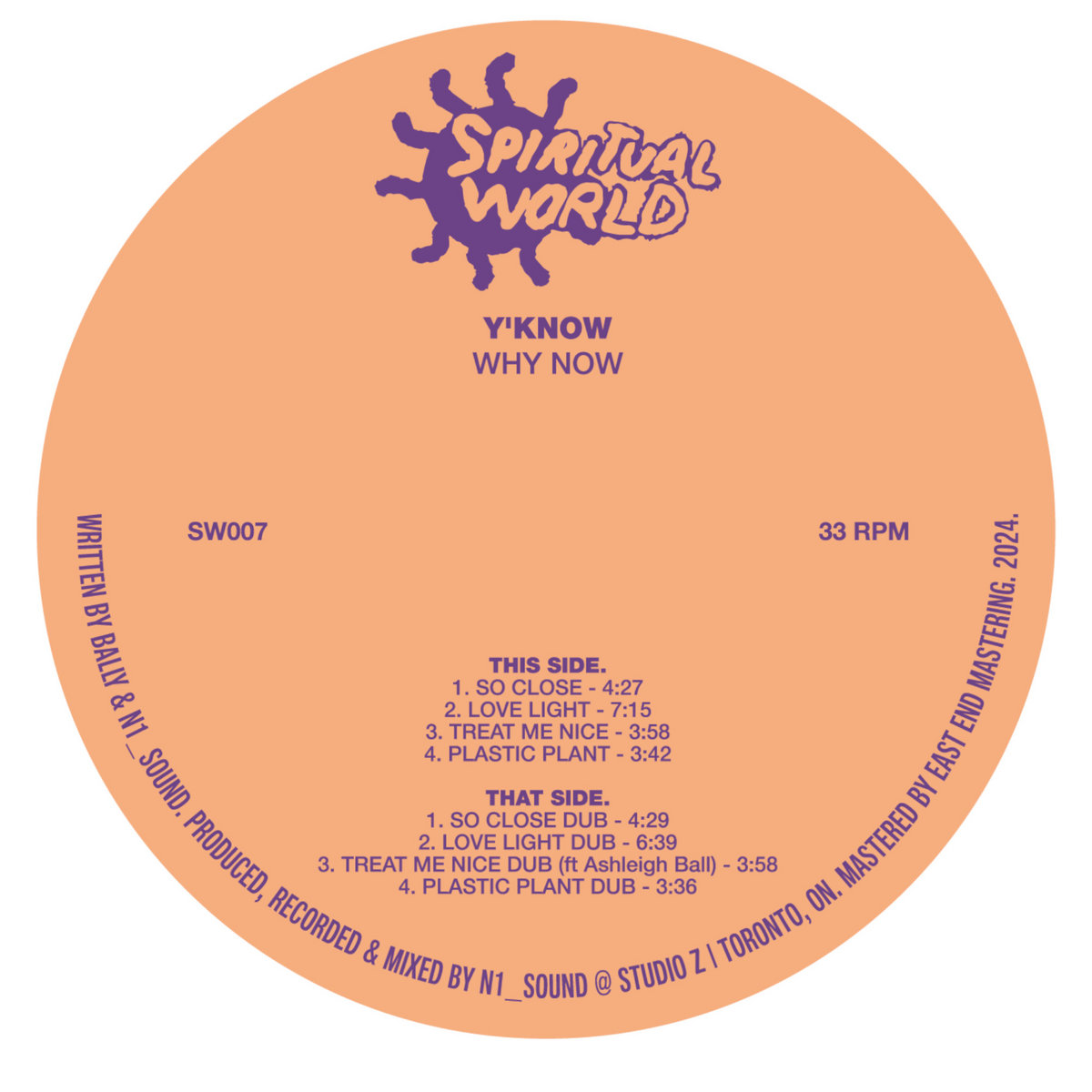 Y’KNOW / Why Now / Spiritual World – Ban Ban Ton Ton